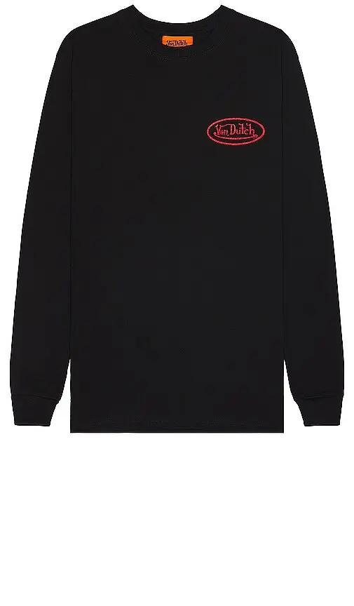 VON DUTCH Snake Graphic Long Sleeve Tee