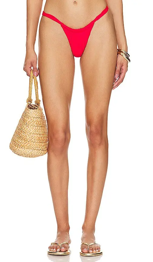 ASTA RESORT Frida Bikini Bottoms - Rossa