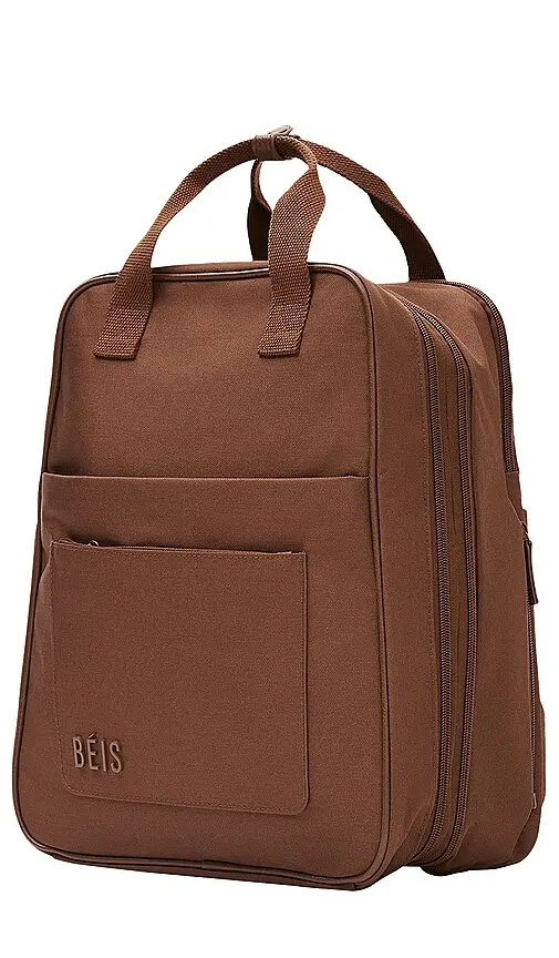 BEIS The Expandable Backpack In Brown