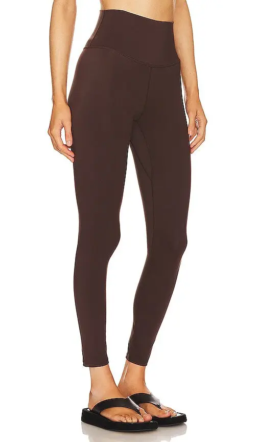 Varley Freesoft High Rise Legging In Brown - Coffee Bean