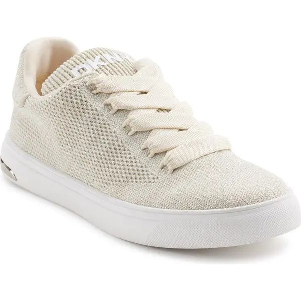 Dkny Abeni Knit Sneakers - Ivory