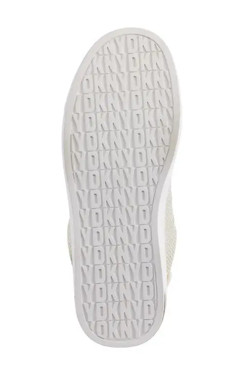 Dkny Abeni Knit Sneakers - Ivory