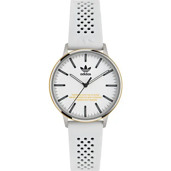 Adidas Silicone Strap Watch - White