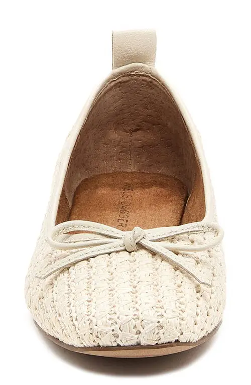 KELSI DAGGER BROOKLYN Frankie Flat - Salt Raffia