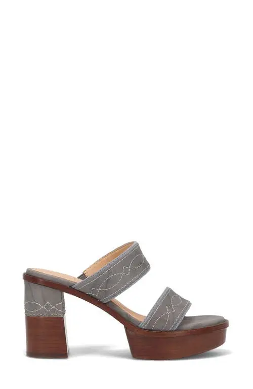 Frye Pipa Platform Sandal - Grey Sky