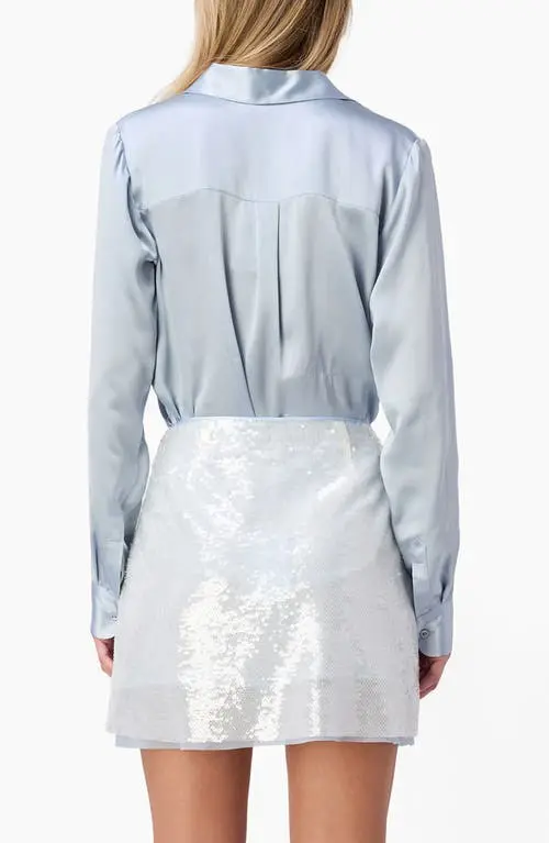 Cami Nyc Crosby Silk Charmeuse Shirt - Elixir