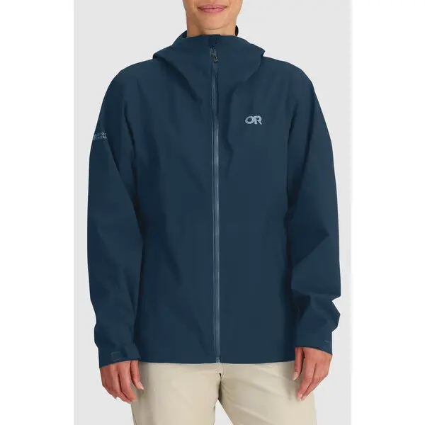 OUTDOOR RESEARCH Stratoburst Packable Rain Jacket - Cenote