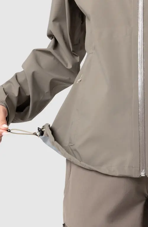 OUTDOOR RESEARCH Stratoburst Packable Rain Jacket - Gravel