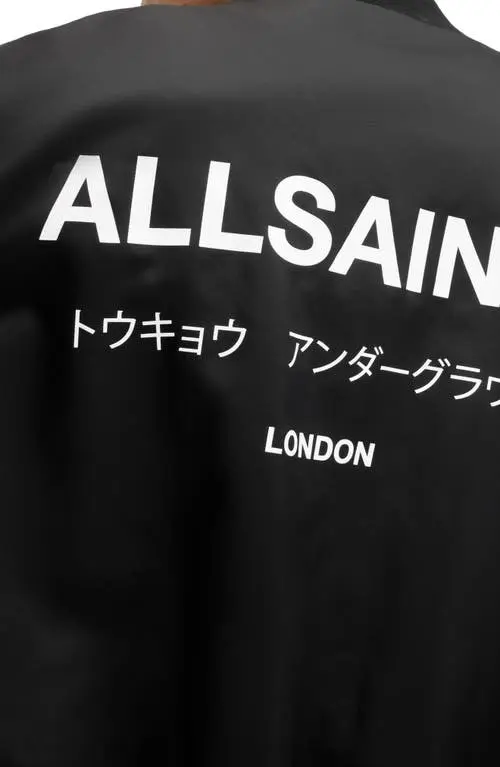 ALLSAINTS Underground Nylon Bomber Jacket