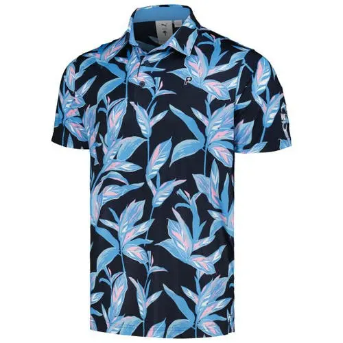 PUMA X Ptc Wm Phoenix Open Floral Mattr Polo