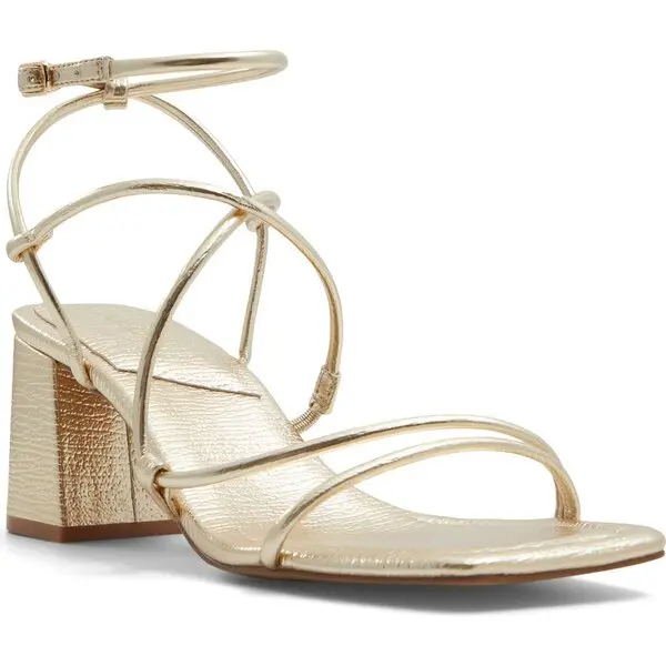 Aldo Harmonni Strappy Sandals - Gold