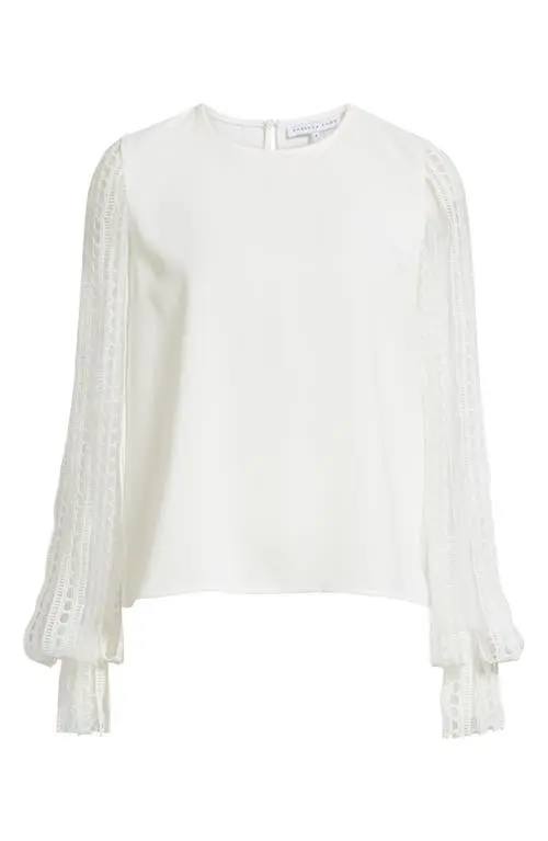 Endless Rose Lace Sleeve Blouse