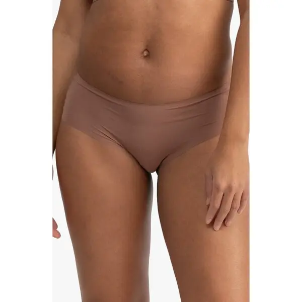 Uwila Warrior Soft Seamless Briefs - Toffee