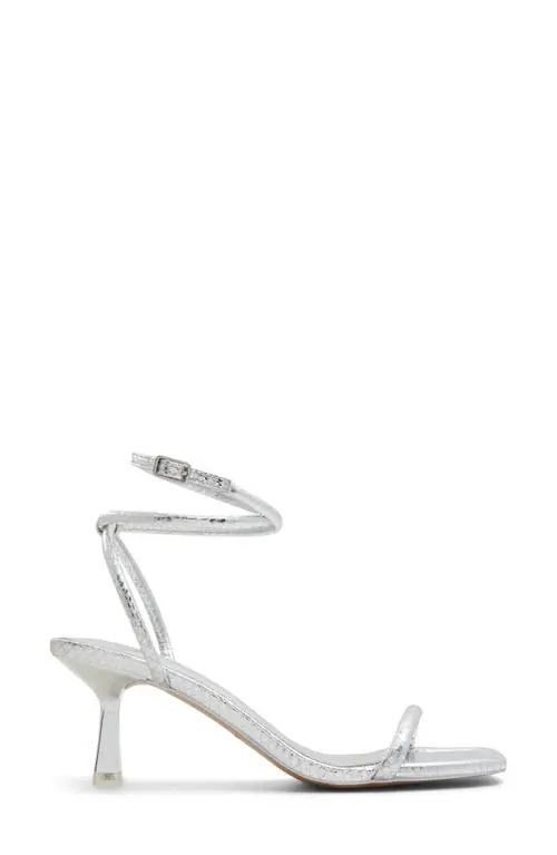 Aldo Dime Strappy Sandals - Silver
