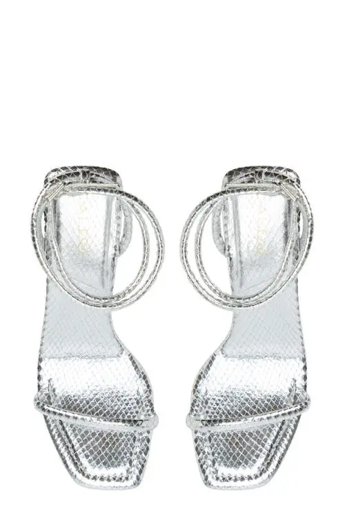 Aldo Dime Strappy Sandals - Silver