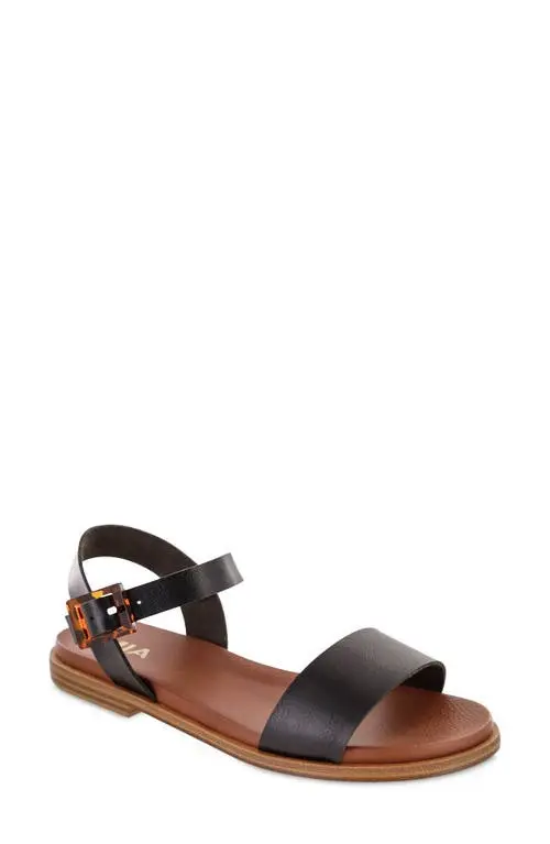 Mia Peyton Ankle Strap Sandal - Black