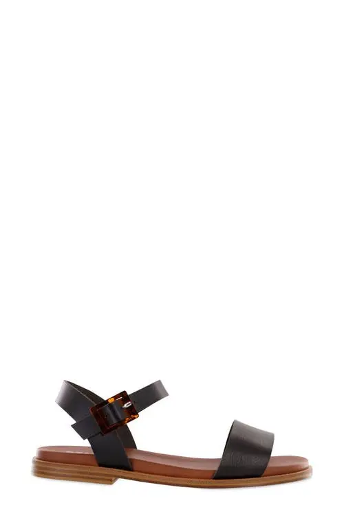 Mia Peyton Ankle Strap Sandal - Black