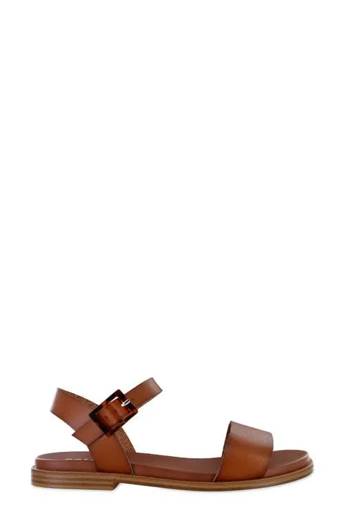 Mia Peyton Ankle Strap Sandal - Cognac
