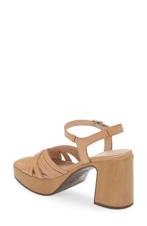 WONDERS Block Heel Platform Sandals