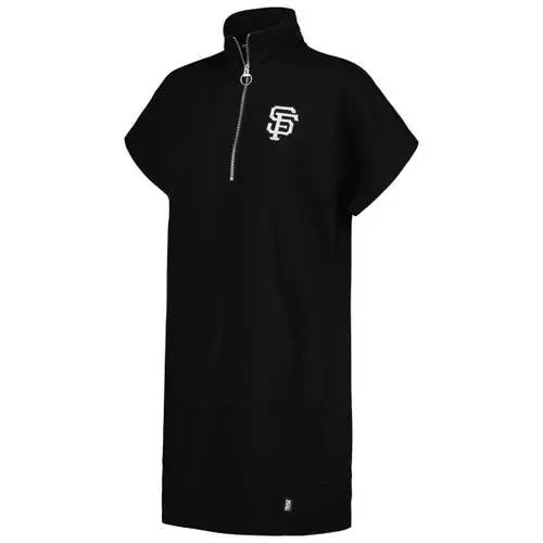 Dkny San Francisco Giants Quarter-zip Sneaker Dress