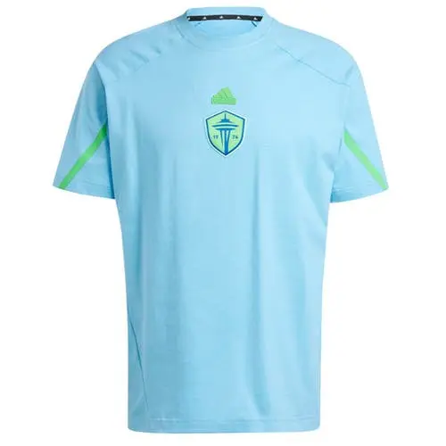 Adidas Seattle Sounders Fc 2024 Travel Raglan T-shirt - Blue