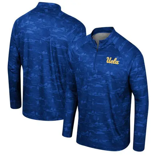 COLOSSEUM Ucla Bruins Raglan Quarter-zip Jacket