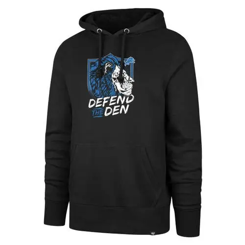 '47 Detroit Lions Regional Headline Hoodie - Black