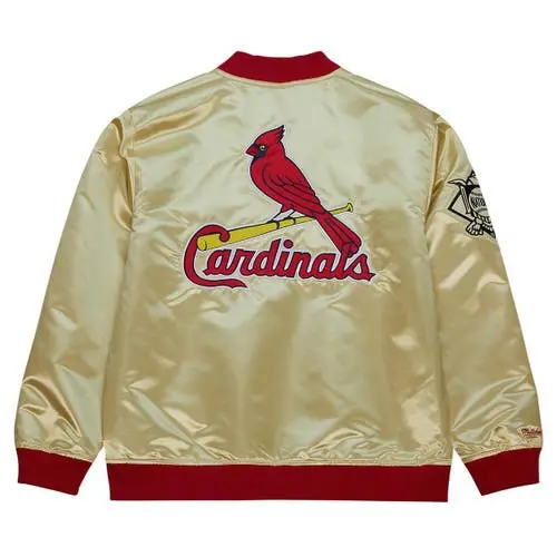 Mitchell & Ness St. Louis Cardinals Og 2.0 Lightweight Satin Jacket