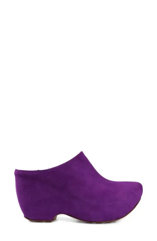 ZIGI Raffaela Platform Clog - Purple Suede