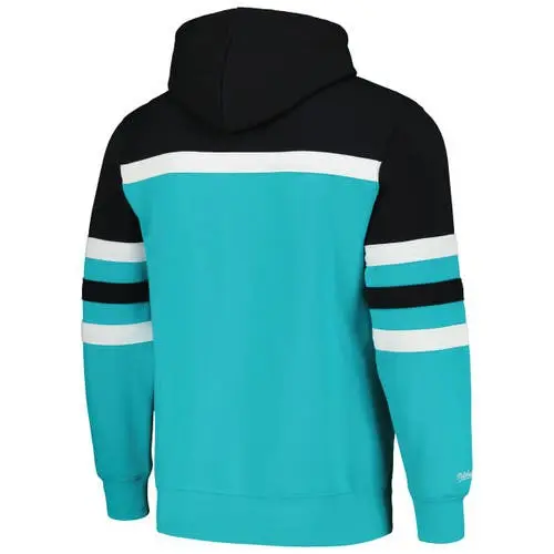 Mitchell & Ness Black Vancouver Grizzlies Head Coach Pullover Hoodie
