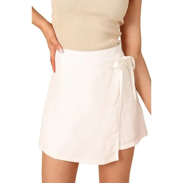 PETAL & PUP Roxy Faux Wrap Skort