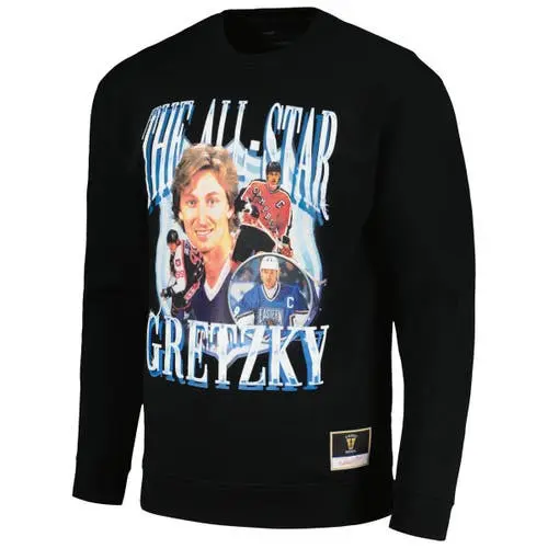 Mitchell & Ness Wayne Gretzky Nhl All-star Pullover Sweatshirt