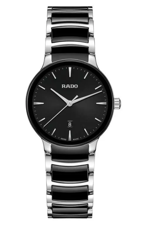 RADO Centrix Bracelet Watch - Black