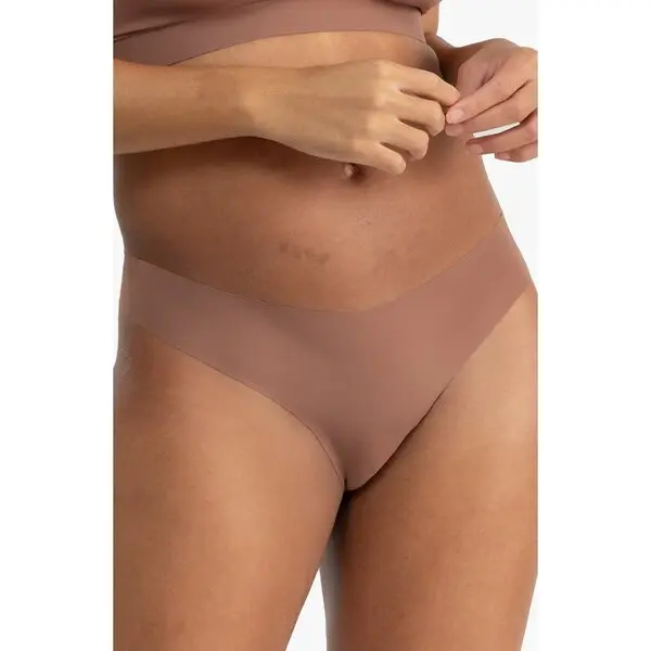 Uwila Warrior Soft Seamless Thong - Toffee