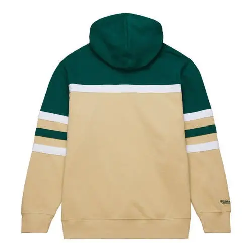 Mitchell & Ness Green Minnesota Wild Head Coach Pullover Hoodie