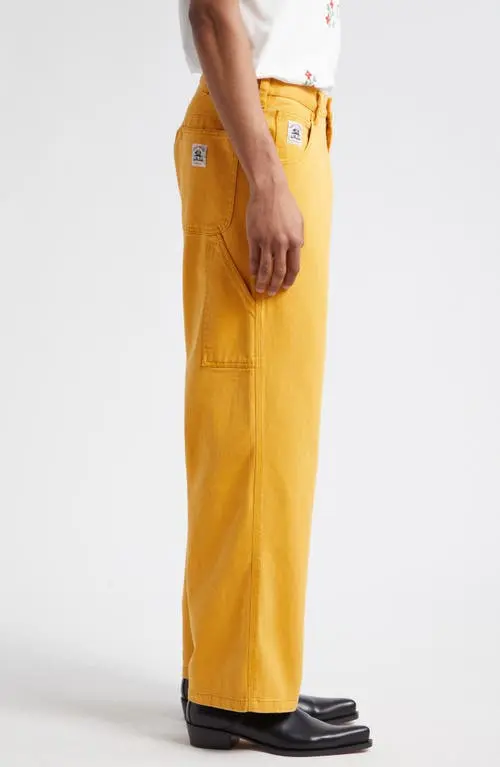 BODE Twill Knolly Brook Trousers - Yellow