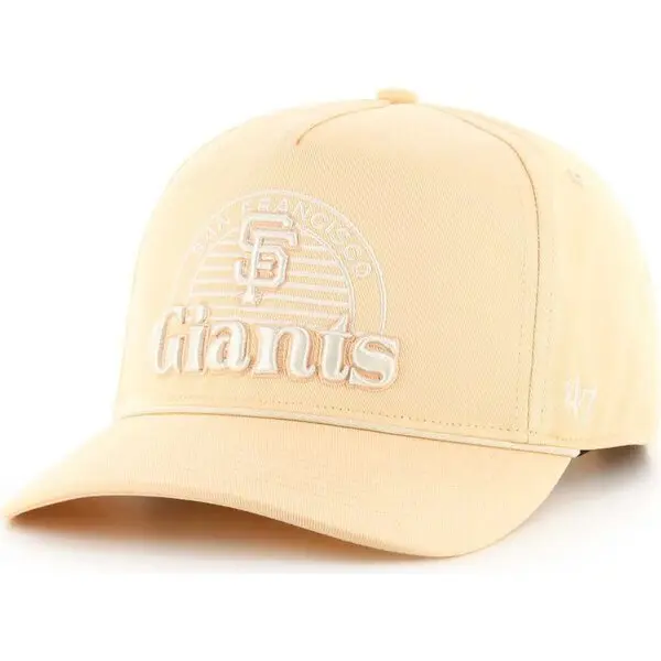 '47 San Francisco Giants Wander Hitch Adjustable Baseball Cap - Orange