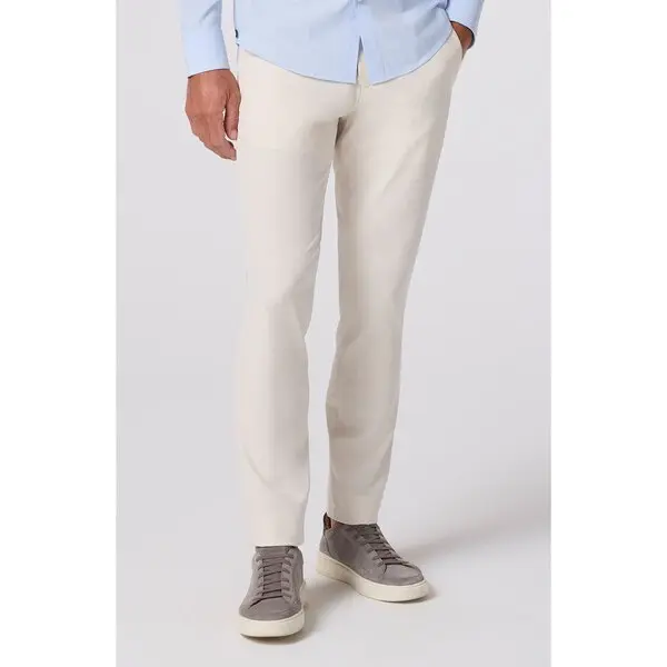 Mizzen+main Helmsman Flat Front Chinos - Oat