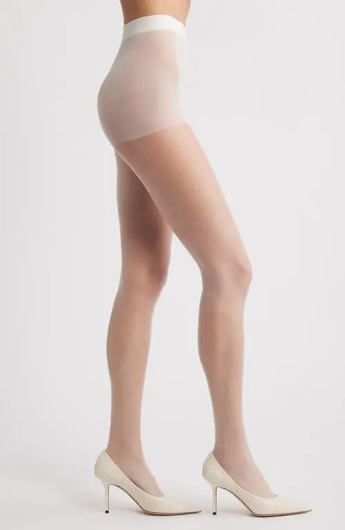 Nordstrom Sheer Back Seam Tights - Ivory Honey