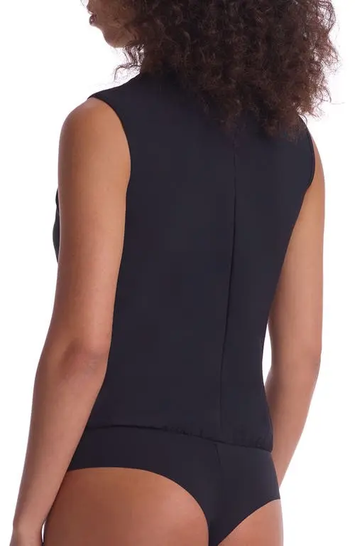 Commando Sleeveless Button-up Bodysuit - Black
