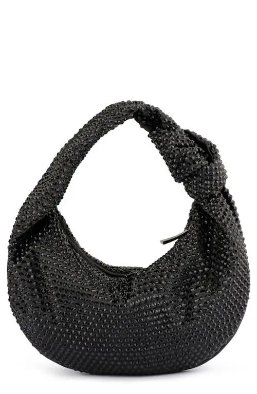 OLGA BERG Juliana Crystal Top Handle Bag