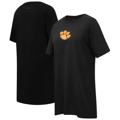 PRO STANDARD Clemson Tigers T-shirt Dress - Black