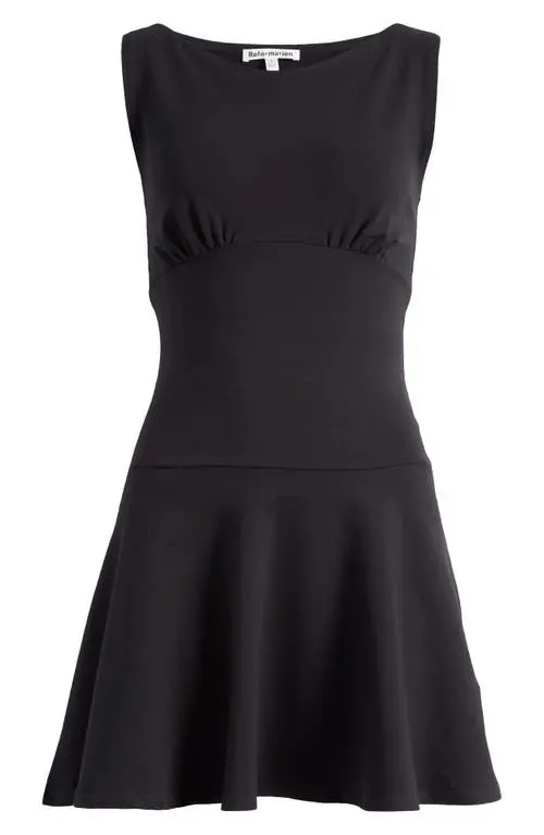 REFORMATION Mayve Knit Skater Minidress