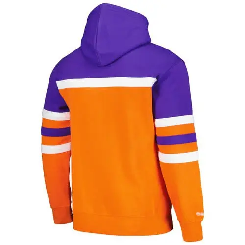Mitchell & Ness Purple Phoenix Suns Head Coach Pullover Hoodie