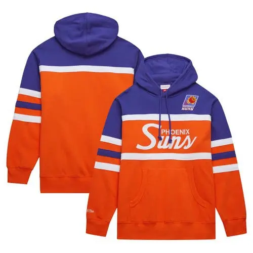 Mitchell & Ness Purple Phoenix Suns Head Coach Pullover Hoodie