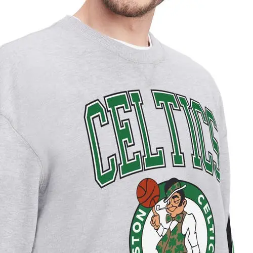 Tommy Hilfiger Boston Celtics Hayes Crew Neck Pullover Sweatshirt