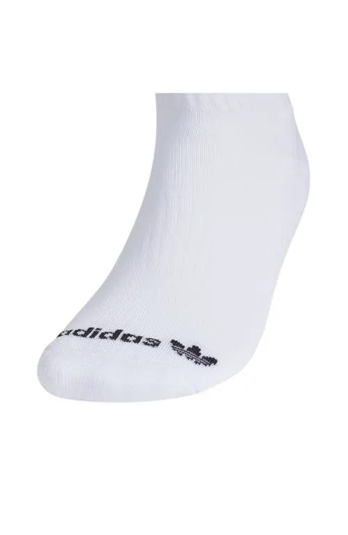 Adidas Trefoil 2.0 High Quarter Socks - White/black/wonder White