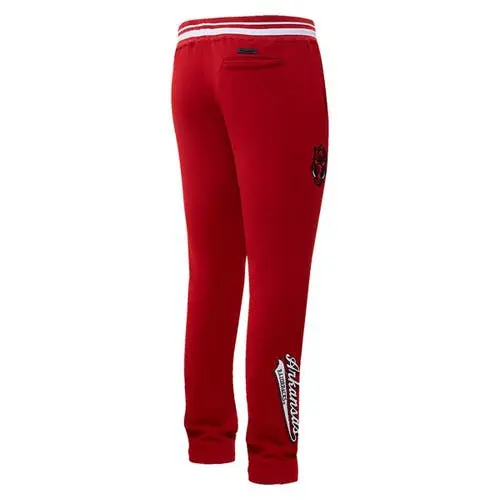 PRO STANDARD Arkansas Razorbacks Script Tail Fleece Sweatpants