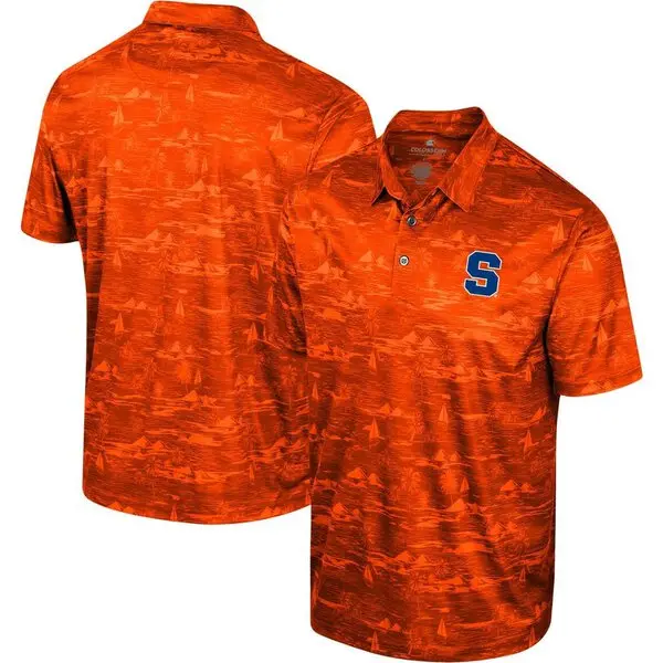 COLOSSEUM Syracuse Daly Print Polo