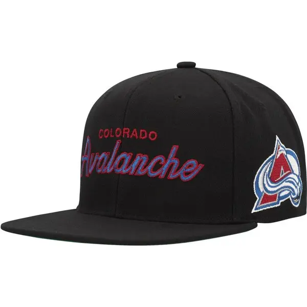 Mitchell & Ness Colorado Avalanche Core Team Script 2.0 Snapback Hat